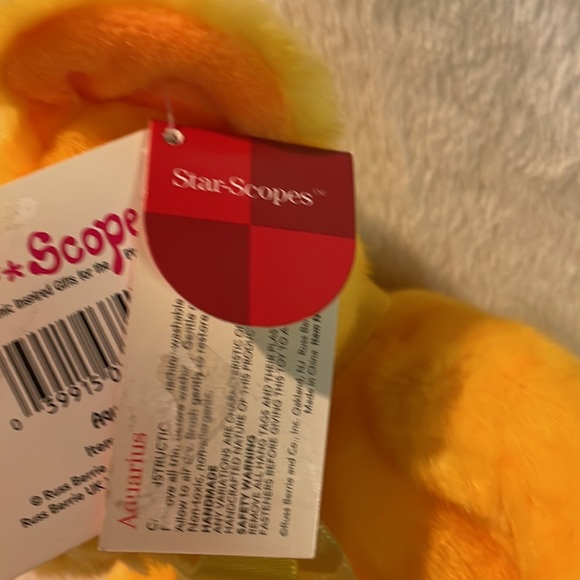 Russ Berrie | Toys | Vintage Russ Berrie Star Scopes Aquarius Zodiac ...